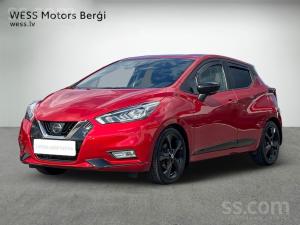 Red Nissan Micra 2018 in Riga, with an engine capacity of 0.90 L and mileage of 134 thousand km for 6990 €, photo 1 on AUTOMOTO.COM.LV