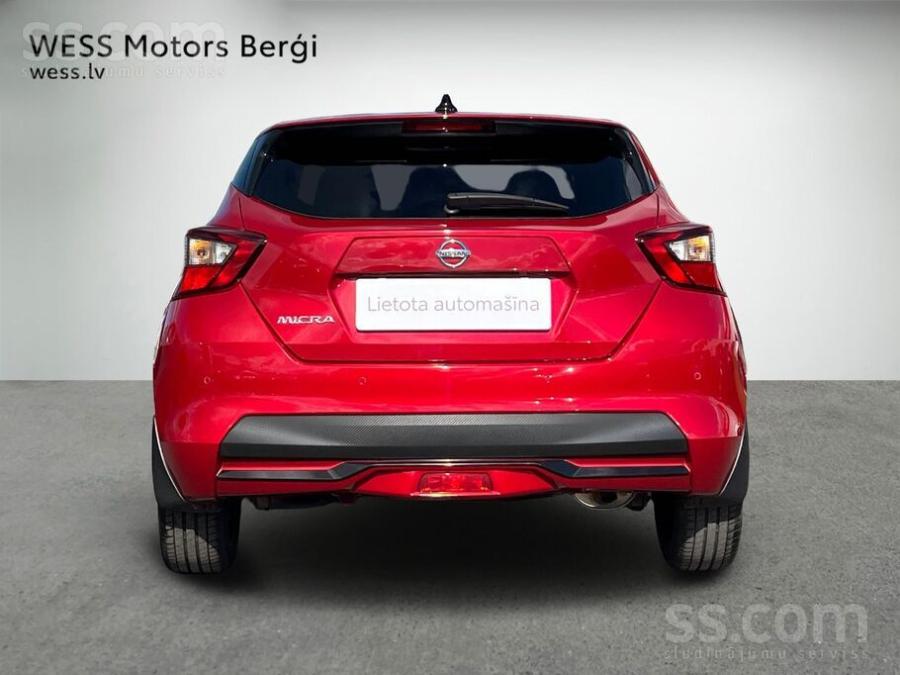Red Nissan Micra 2018 in Riga, with an engine capacity of 0.90 L and mileage of 134 thousand km for 6990 €, photo 5 on AUTOMOTO.COM.LV