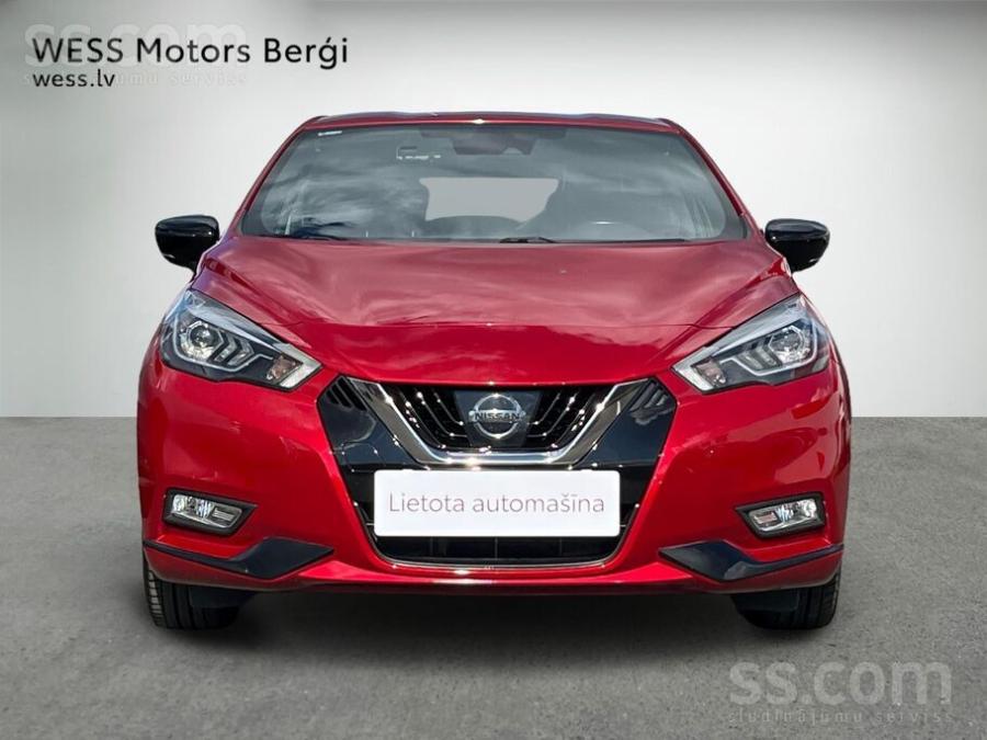 Red Nissan Micra 2018 in Riga, with an engine capacity of 0.90 L and mileage of 134 thousand km for 6990 €, photo 6 on AUTOMOTO.COM.LV