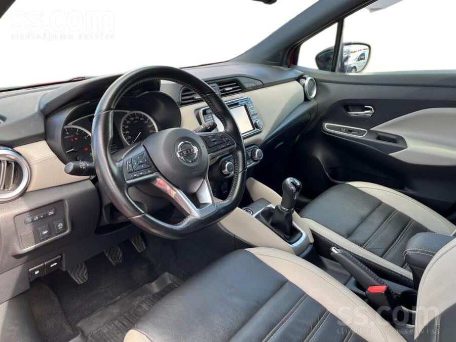 Red Nissan Micra 2018 in Riga, with an engine capacity of 0.90 L and mileage of 134 thousand km for 6990 €, photo 12 on AUTOMOTO.COM.LV
