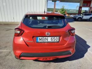 Red Nissan Micra 2021 in Vilnius, with an engine capacity of 1.00 L and mileage of 133 thousand km for 10500 €, photo 5 on AUTOMOTO.COM.LV
