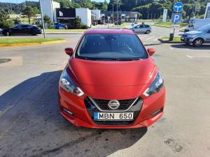 Red Nissan Micra 2021 in Vilnius, with an engine capacity of 1.00 L and mileage of 133 thousand km for 10500 €, photo 6 on AUTOMOTO.COM.LV