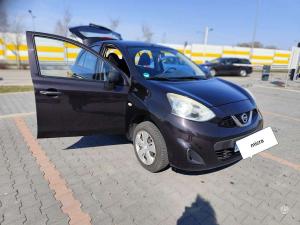 Violets Nissan Micra 2015 Viļņa, ar dzinēja tilpumu 1.20 L un nobraukumu 190 tūkst. km par 3600 €, foto  vietnē AUTOMOTO.COM.LV