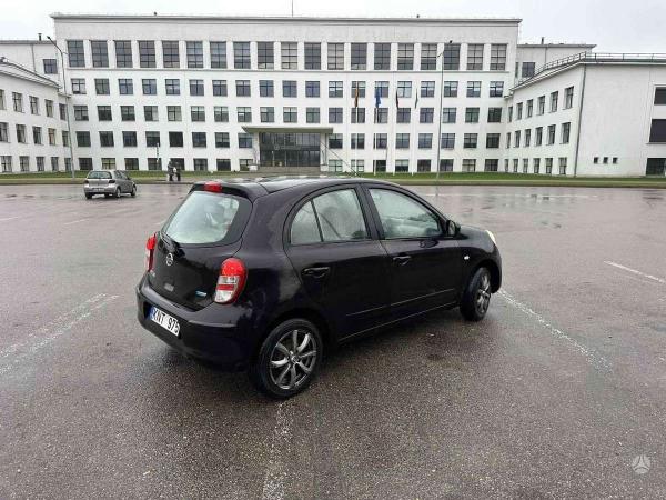 Violet Nissan Micra 2012 in Kaunas, with an engine capacity of 1.20 L and mileage of 111 thousand km for 3150 €, photo 10 on AUTOMOTO.COM.LV