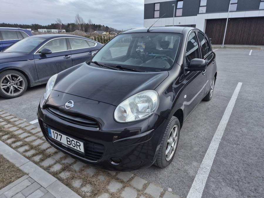 Violet Nissan Micra 2012 in Tallinn, with an engine capacity of 1.20 L and mileage of 93 thousand km for 4500 €, photo 6 on AUTOMOTO.COM.LV