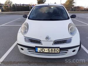 White Nissan Micra 2008 in Riga, with an engine capacity of 1.50 L and mileage of 235 thousand km for 1200 €, photo  on AUTOMOTO.COM.LV