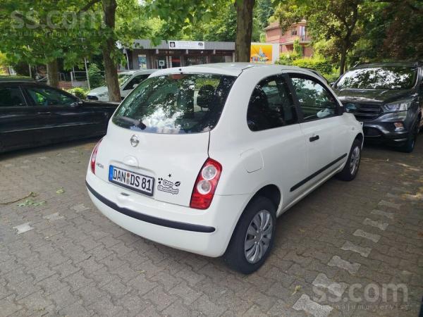 White Nissan Micra 2008 in Valmiera, with an engine capacity of 1.20 L and mileage of 184 thousand km for 2100 €, photo 4 on AUTOMOTO.COM.LV