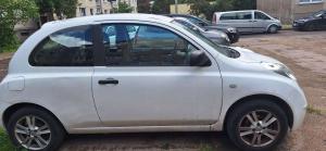 Белый Ниссан Микра 2009 в Вильнюс, объемом двигателя 1.24 л и пробегом 193 тыс. км за 500 €, фото 4 на AUTOMOTO.COM.LV