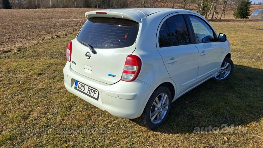 Balts Nissan Micra 2011 Valga, ar dzinēja tilpumu 1.20 L un nobraukumu 153 tūkst. km par 3500 €, foto 2 vietnē AUTOMOTO.COM.LV