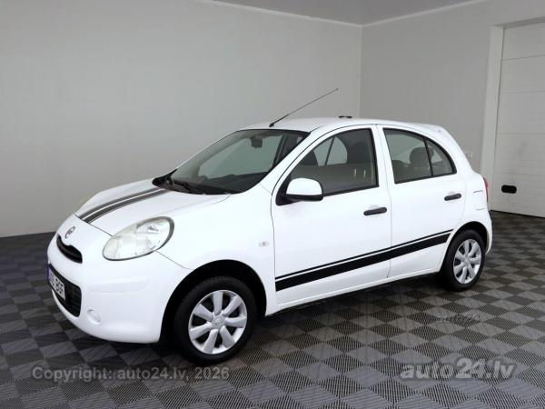 White Nissan Micra 2012 in Tallinn, with an engine capacity of 1.20 L and mileage of 192 thousand km for 2299 €, photo 2 on AUTOMOTO.COM.LV