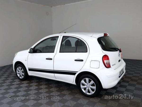White Nissan Micra 2012 in Tallinn, with an engine capacity of 1.20 L and mileage of 192 thousand km for 2299 €, photo 4 on AUTOMOTO.COM.LV