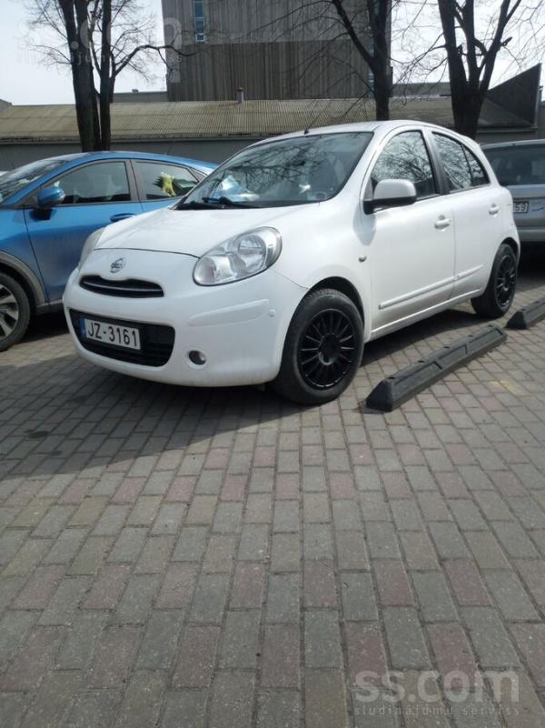Balts Nissan Micra 2012 Rīga, ar dzinēja tilpumu 1.20 L un nobraukumu 138 tūkst. km par 1950 €, foto 5 vietnē AUTOMOTO.COM.LV