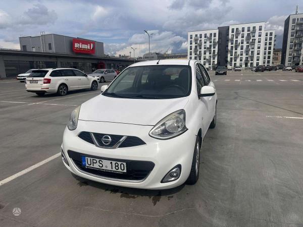 Balts Nissan Micra 2013 Viļņa, ar dzinēja tilpumu 1.20 L un nobraukumu 116 tūkst. km par 1550 €, foto 4 vietnē AUTOMOTO.COM.LV