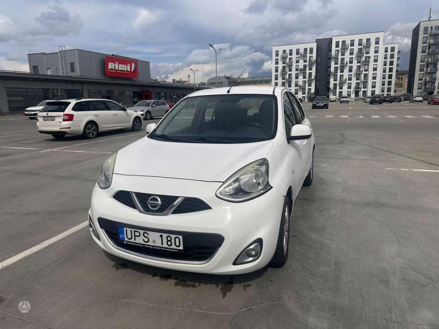 Balts Nissan Micra 2013 Viļņa, ar dzinēja tilpumu 1.20 L un nobraukumu 116 tūkst. km par 1550 €, foto 5 vietnē AUTOMOTO.COM.LV