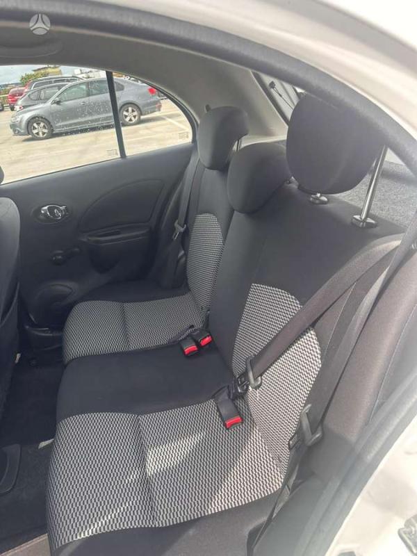 Balts Nissan Micra 2013 Viļņa, ar dzinēja tilpumu 1.20 L un nobraukumu 116 tūkst. km par 1550 €, foto 6 vietnē AUTOMOTO.COM.LV