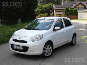 Белый Ниссан Микра 2013 в Рига, объемом двигателя 1.20 л и пробегом 188 тыс. км за 1650 €, фото  на AUTOMOTO.COM.LV