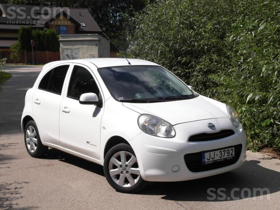 Balts Nissan Micra 2013 Rīga, ar dzinēja tilpumu 1.20 L un nobraukumu 188 tūkst. km par 1650 €, foto 5 vietnē AUTOMOTO.COM.LV