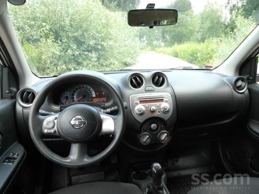 Balts Nissan Micra 2013 Rīga, ar dzinēja tilpumu 1.20 L un nobraukumu 188 tūkst. km par 1650 €, foto 9 vietnē AUTOMOTO.COM.LV