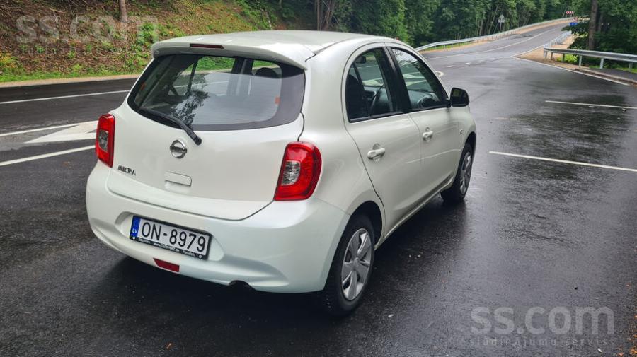 Balts Nissan Micra 2014 Rīga, ar dzinēja tilpumu 1.20 L un nobraukumu 100 tūkst. km par 6350 €, foto 7 vietnē AUTOMOTO.COM.LV