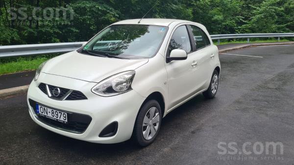 Balts Nissan Micra 2014 Rīga, ar dzinēja tilpumu 1.20 L un nobraukumu 100 tūkst. km par 5950 €, foto 1 vietnē AUTOMOTO.COM.LV