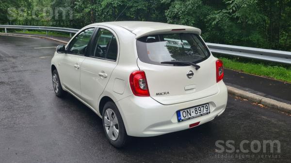 Balts Nissan Micra 2014 Rīga, ar dzinēja tilpumu 1.20 L un nobraukumu 100 tūkst. km par 5950 €, foto 8 vietnē AUTOMOTO.COM.LV