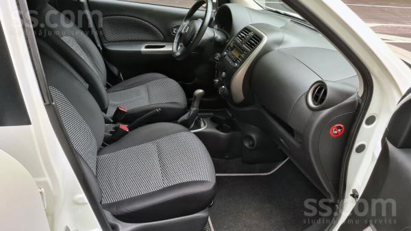 Balts Nissan Micra 2014 Rīga, ar dzinēja tilpumu 1.20 L un nobraukumu 100 tūkst. km par 5950 €, foto 10 vietnē AUTOMOTO.COM.LV
