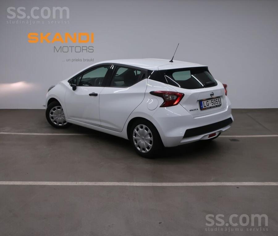 White Nissan Micra 2018 in Riga, with an engine capacity of 1.50 L and mileage of 147 thousand km for 1200 €, photo 6 on AUTOMOTO.COM.LV