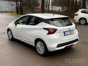 White Nissan Micra 2018 in Riga, with an engine capacity of 1.00 L and mileage of 0 thousand km for 7999 €, photo 3 on AUTOMOTO.COM.LV