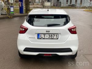 White Nissan Micra 2018 in Riga, with an engine capacity of 1.00 L and mileage of 0 thousand km for 7999 €, photo 4 on AUTOMOTO.COM.LV