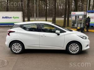 White Nissan Micra 2018 in Riga, with an engine capacity of 1.00 L and mileage of 0 thousand km for 7999 €, photo 6 on AUTOMOTO.COM.LV