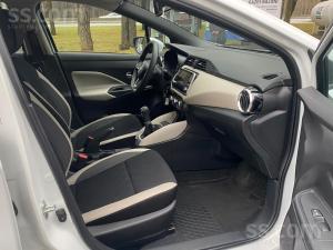 White Nissan Micra 2018 in Riga, with an engine capacity of 1.00 L and mileage of 0 thousand km for 7999 €, photo 26 on AUTOMOTO.COM.LV