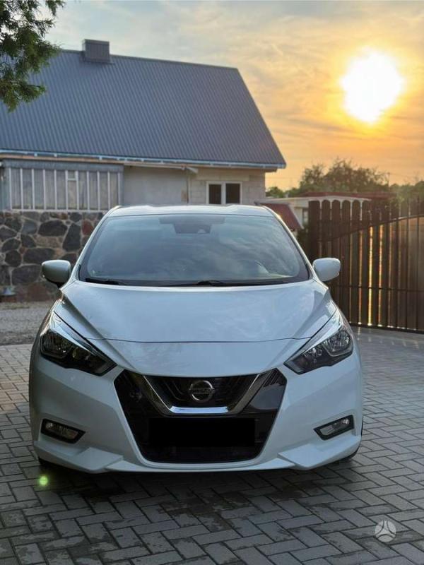 White Nissan Micra 2018 in Radviliskis, with an engine capacity of 0.90 L and mileage of 192 thousand km for 5800 €, photo 2 on AUTOMOTO.COM.LV