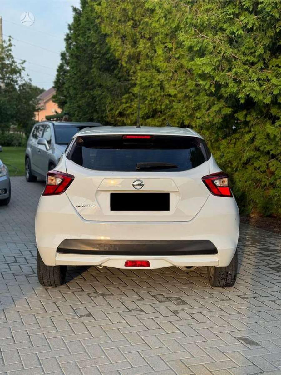 White Nissan Micra 2018 in Radviliskis, with an engine capacity of 0.90 L and mileage of 192 thousand km for 5800 €, photo 6 on AUTOMOTO.COM.LV