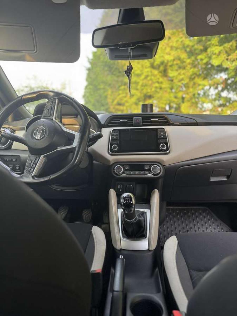 White Nissan Micra 2018 in Radviliskis, with an engine capacity of 0.90 L and mileage of 192 thousand km for 5800 €, photo 16 on AUTOMOTO.COM.LV