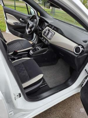 White Nissan Micra 2018 in Jurbarkas, with an engine capacity of 1.50 L and mileage of 231 thousand km for 5700 €, photo 6 on AUTOMOTO.COM.LV