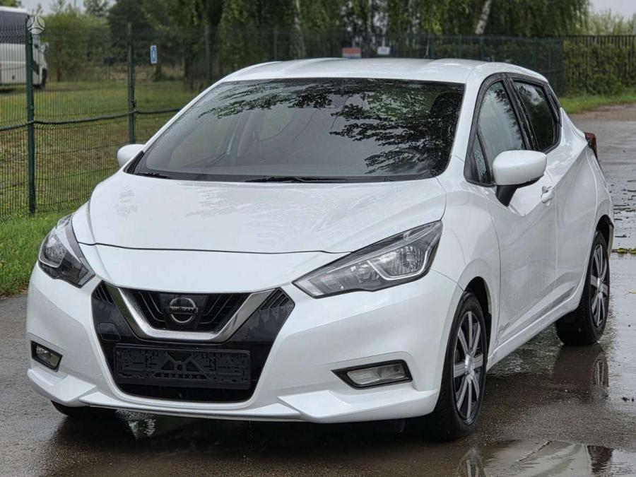 White Nissan Micra 2018 in Jurbarkas, with an engine capacity of 1.50 L and mileage of 231 thousand km for 5700 €, photo 12 on AUTOMOTO.COM.LV