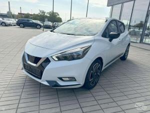 Balts Nissan Micra 2022 Kauņa, ar dzinēja tilpumu 1.00 L un nobraukumu 142 tūkst. km par 9200 €, foto  vietnē AUTOMOTO.COM.LV