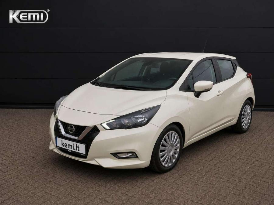 Balts Nissan Micra 2022 Viļņa, ar dzinēja tilpumu 1.00 L un nobraukumu 72 tūkst. km par 11990 €, foto 1 vietnē AUTOMOTO.COM.LV