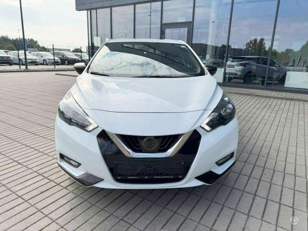 White Nissan Micra 2022 in Kaunas, with an engine capacity of 1.00 L and mileage of 142 thousand km for 8700 €, photo 3 on AUTOMOTO.COM.LV