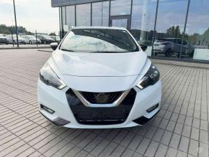 White Nissan Micra 2022 in Kaunas, with an engine capacity of 1.00 L and mileage of 142 thousand km for 8700 €, photo 3 on AUTOMOTO.COM.LV