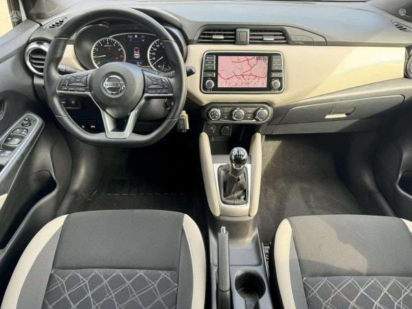 White Nissan Micra 2022 in Kaunas, with an engine capacity of 1.00 L and mileage of 142 thousand km for 8700 €, photo 6 on AUTOMOTO.COM.LV