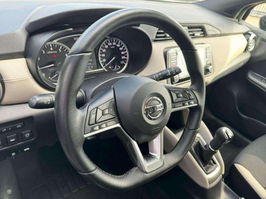 White Nissan Micra 2022 in Kaunas, with an engine capacity of 1.00 L and mileage of 142 thousand km for 8700 €, photo 8 on AUTOMOTO.COM.LV