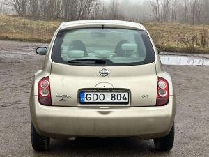 Dzeltens Nissan Micra 2004 Viļņa, ar dzinēja tilpumu 1.46 L un nobraukumu 220 tūkst. km par 599 €, foto 5 vietnē AUTOMOTO.COM.LV