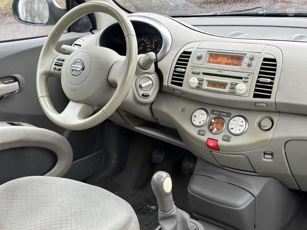 Dzeltens Nissan Micra 2004 Viļņa, ar dzinēja tilpumu 1.46 L un nobraukumu 220 tūkst. km par 599 €, foto 7 vietnē AUTOMOTO.COM.LV
