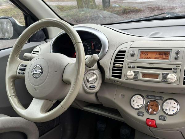 Dzeltens Nissan Micra 2004 Viļņa, ar dzinēja tilpumu 1.46 L un nobraukumu 220 tūkst. km par 599 €, foto 10 vietnē AUTOMOTO.COM.LV