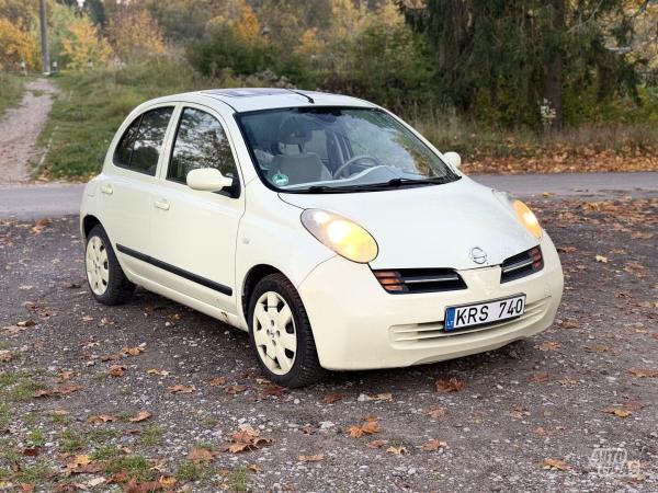 Nissan Micra 2004 Viļņa vietnē Dzeltens Nissan Micra 2004 Viļņa, ar dzinēja tilpumu 1.20 L un nobraukumu 275 tūkst. km par 700 €, foto 1 vietnē AUTOMOTO.COM.LV