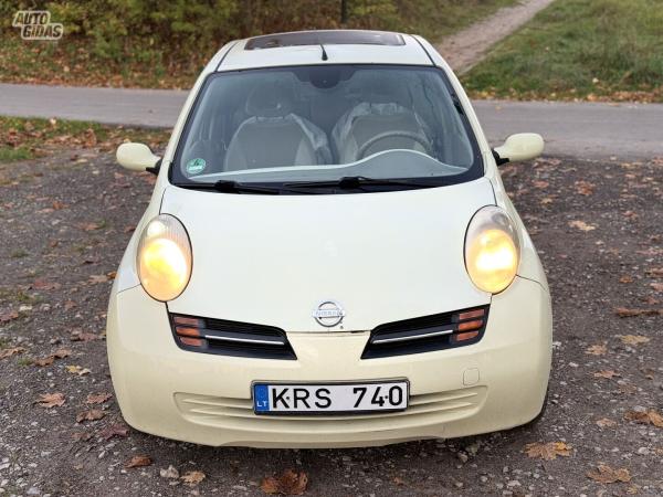 Nissan Micra 2004 Viļņa vietnē Dzeltens Nissan Micra 2004 Viļņa, ar dzinēja tilpumu 1.20 L un nobraukumu 275 tūkst. km par 700 €, foto 4 vietnē AUTOMOTO.COM.LV