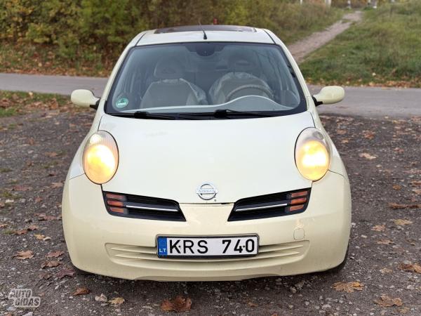Nissan Micra 2004 Viļņa vietnē Dzeltens Nissan Micra 2004 Viļņa, ar dzinēja tilpumu 1.20 L un nobraukumu 275 tūkst. km par 700 €, foto 5 vietnē AUTOMOTO.COM.LV