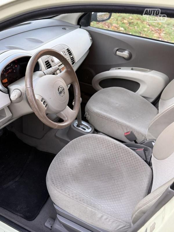 Nissan Micra 2004 Viļņa vietnē Dzeltens Nissan Micra 2004 Viļņa, ar dzinēja tilpumu 1.20 L un nobraukumu 275 tūkst. km par 700 €, foto 11 vietnē AUTOMOTO.COM.LV