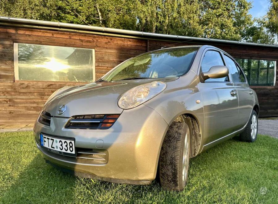 Dzeltens Nissan Micra 2005 Viļņa, ar dzinēja tilpumu 1.24 L un nobraukumu 144 tūkst. km par 2890 €, foto 7 vietnē AUTOMOTO.COM.LV